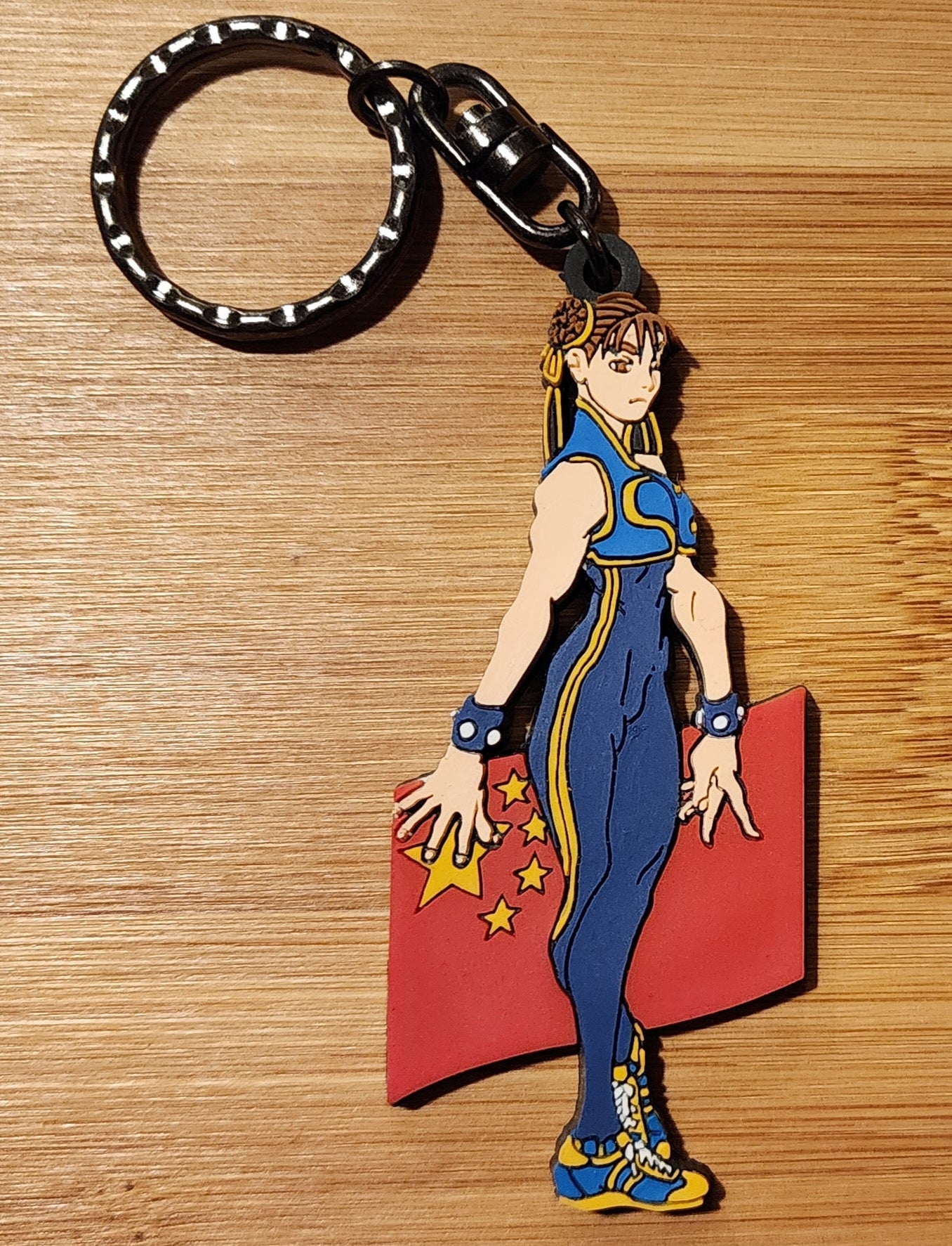 Chun-Li Street Fighter Zero / Alpha Rubber Character Art Keychain – TFG ...