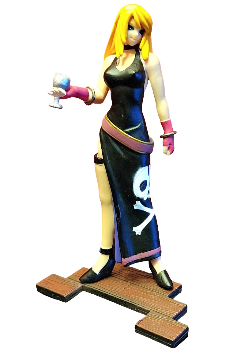 B. Jenet Garou: Mark of the Wolves SNK SR Series Gashapon Figure (Blac ...