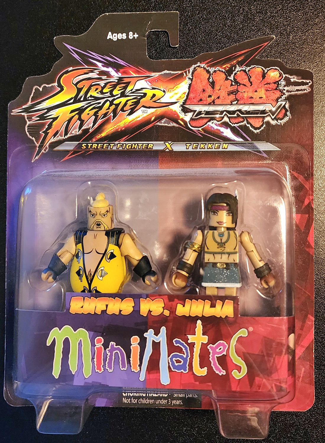 Street Fighter x Tekken MiniMates - Rufus and Julia Chang Figures – TFG ...
