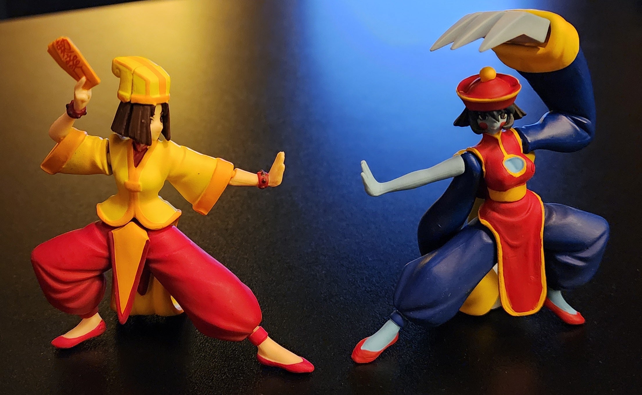 Hsien-Ko and Mei-Ling Vampire Savior SR Series Part 2 Gashapon LOT ...