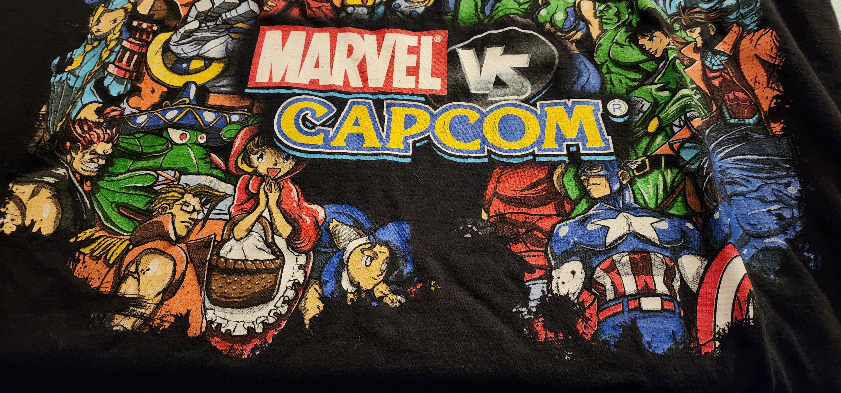 Marvel Vs. Capcom 2 Large T-Shirt – TFG Shop