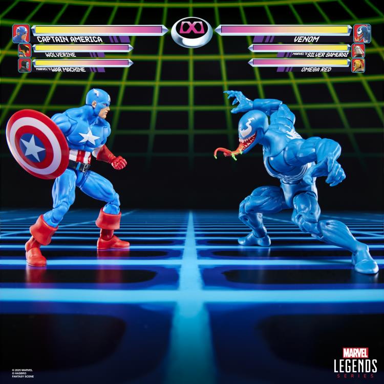 Captain America Vs. Venom MVC2 Gamerverse Hasbro Marvel Legends 2-Pack ...