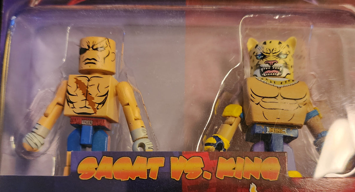 Street Fighter x Tekken MiniMates - Sagat and King Figures – TFG Shop