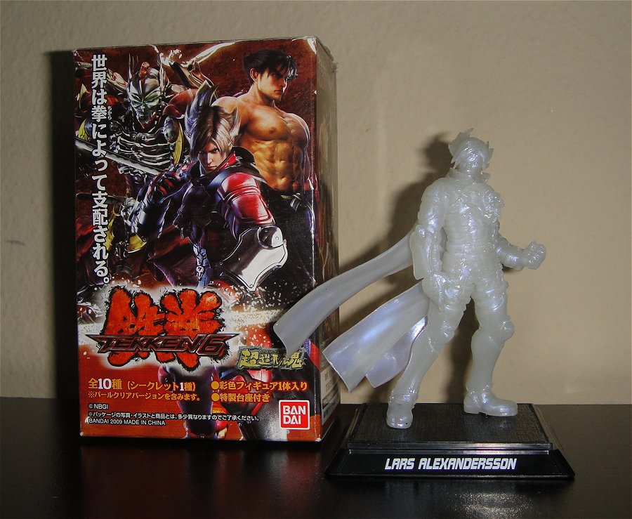 Lars Alexandersson Tekken 6 Bandai Figure (Pearl Clear Version) – TFG Shop